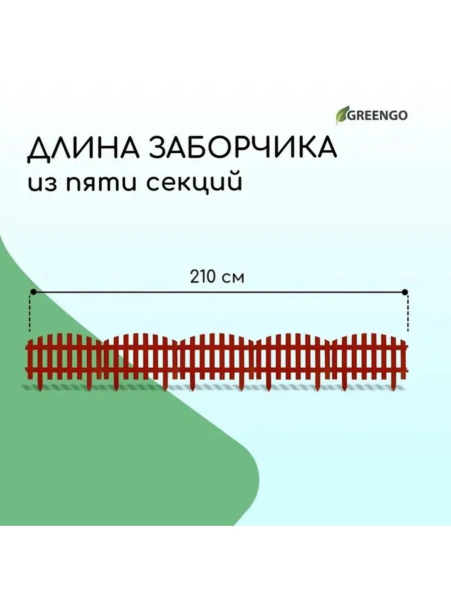 Декоративное ограждение для сада и огорода