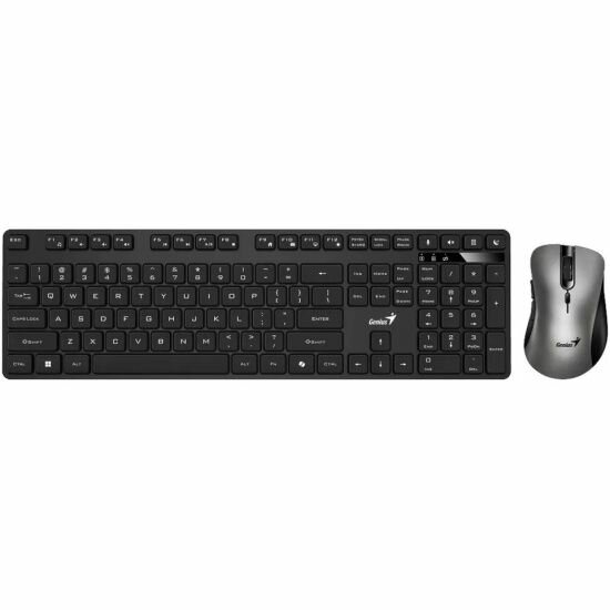 Клавиатура и мышь беспроводные KM-8216S, оптическая, USB, мембранная Genius (31340018402)