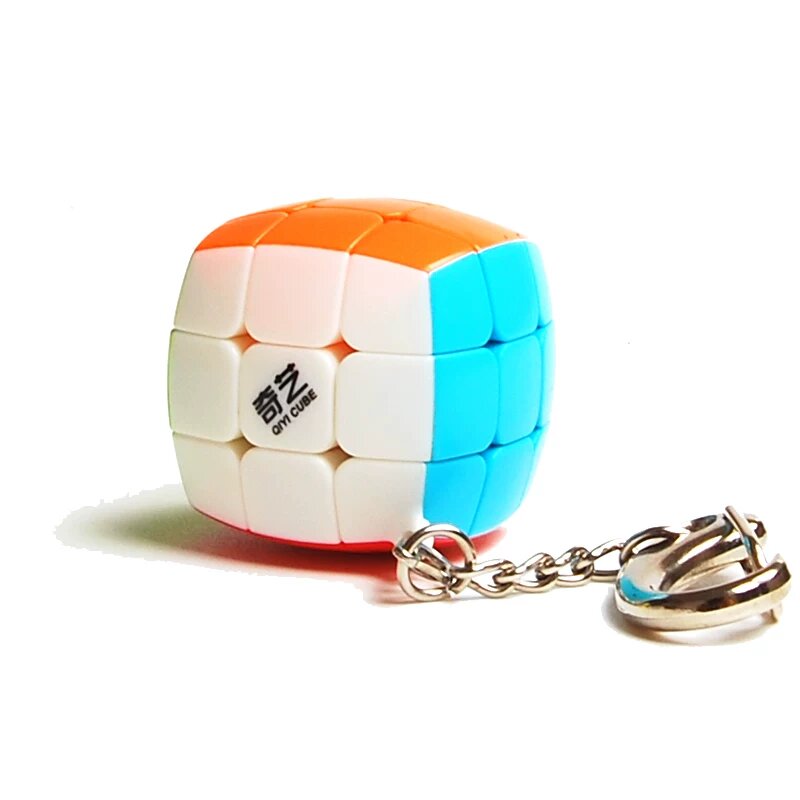 Мини-кубик-бун 3x3 для ключей — компактная круглая головоломка
