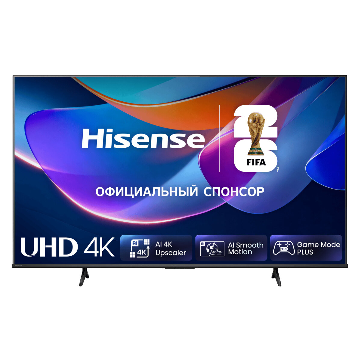 Телевизор Hisense 55A6S, 55", 4K UHD (3840x2160), 60Гц, Черный (55A6S) (2026)