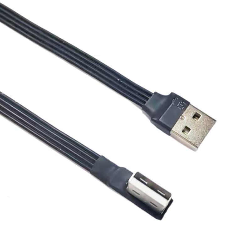 USB-кабель под прямым углом, USB 2.0, 5cm - USB-сторона вверх