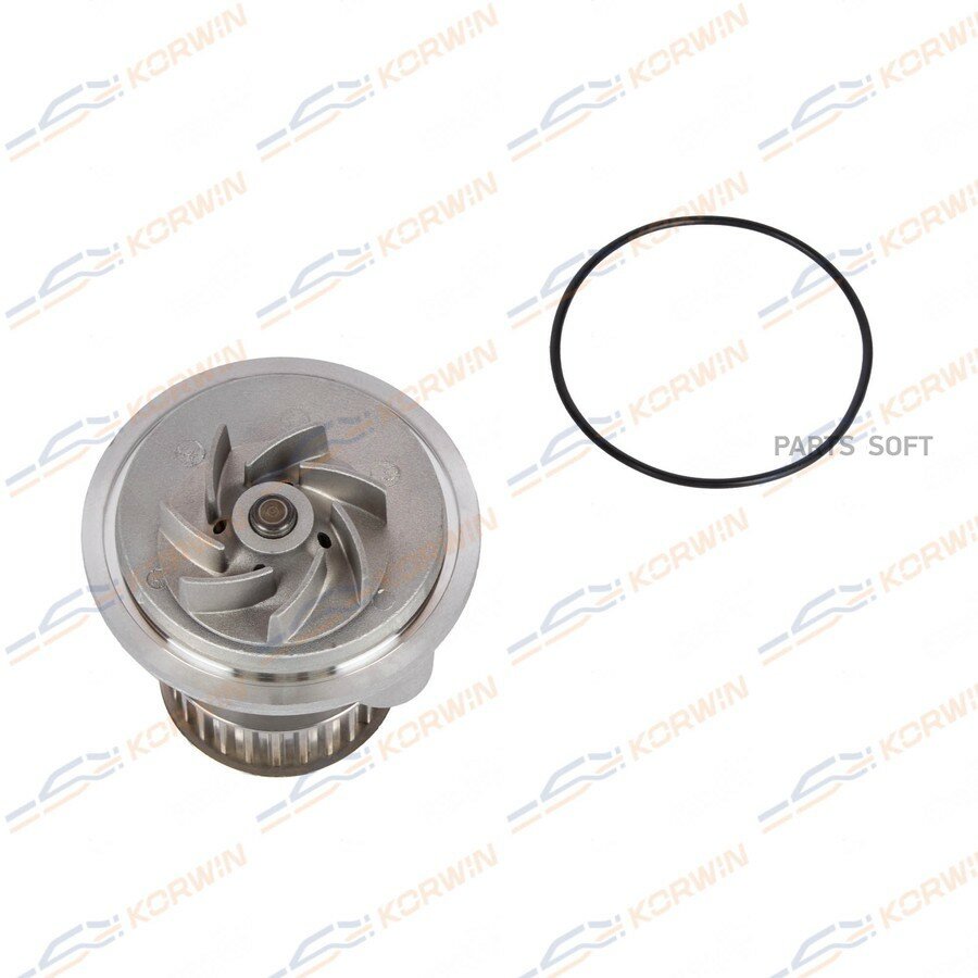 Насос водяной Chevrolet Lacetti 04-/Captiva 06-/Opel Antara 06- 1.8i/2.4i от официального дистрибьютора, KORWIN, артикул KWKK0027