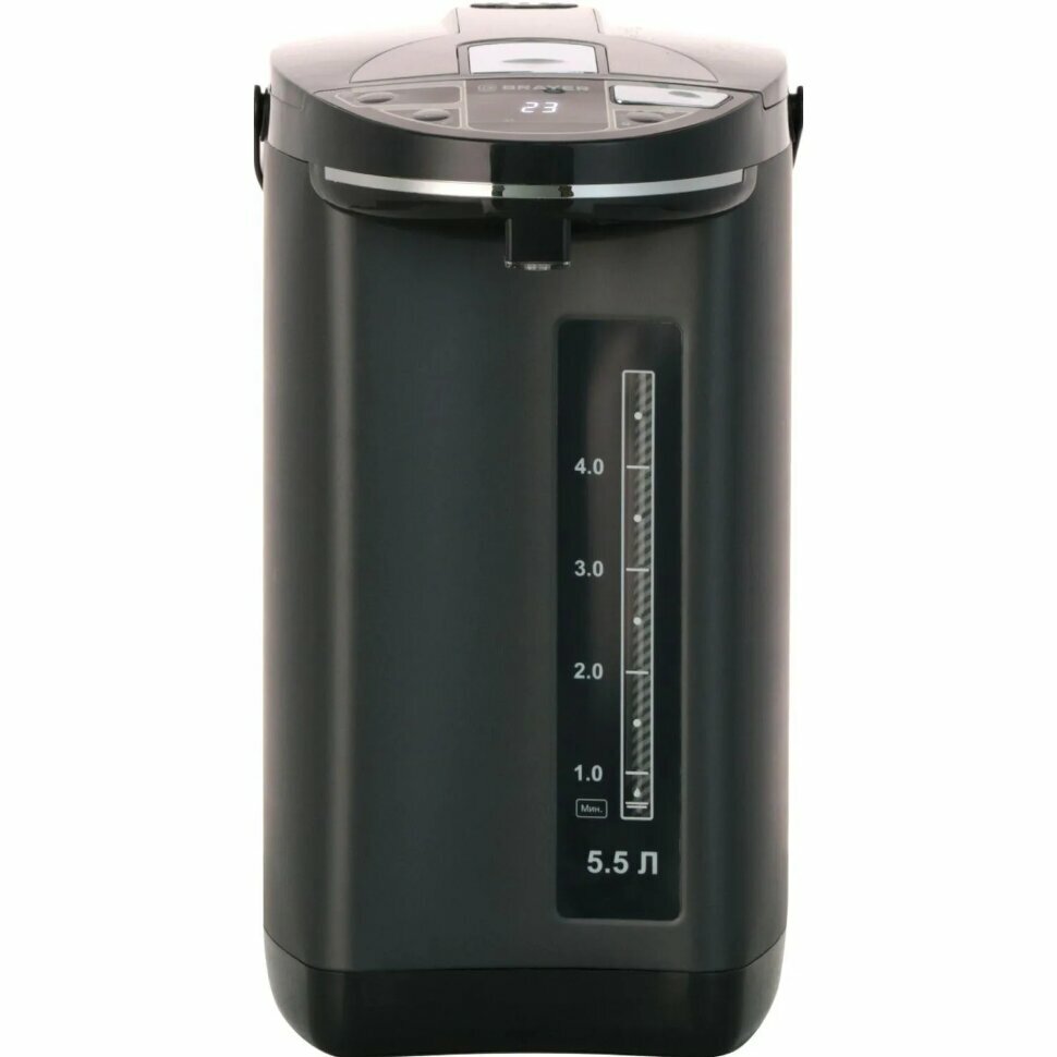 Термопот BRAYER BR1091, 1450 Вт, 5,5 л, 2 спос. подач. воды, LCD-дисп, 1353358