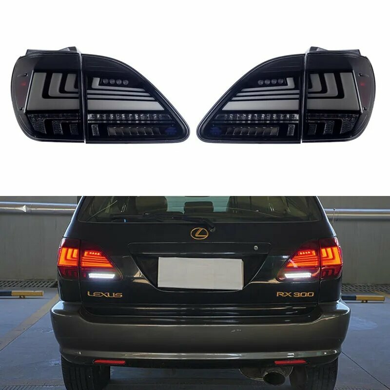 Фара автомобильная, Задний фонарь, 2 шт, арт. Lexus RX300 RX330 RX350 1997-2002