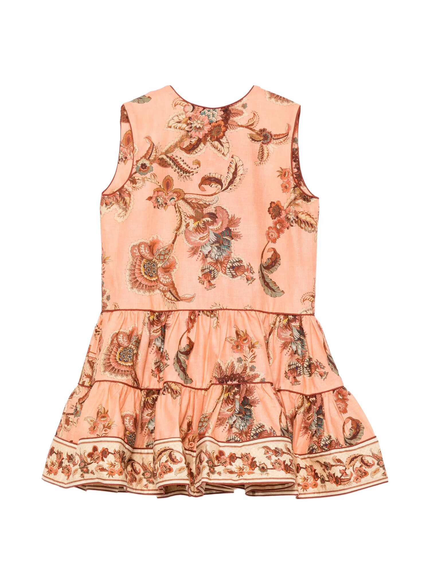 Платье Floral-print tiered dress