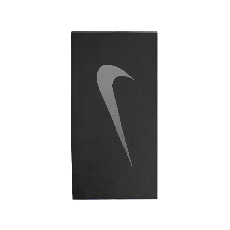 Спортивное полотенце унисекс Nike 80x35 см, черное, 35CM EU