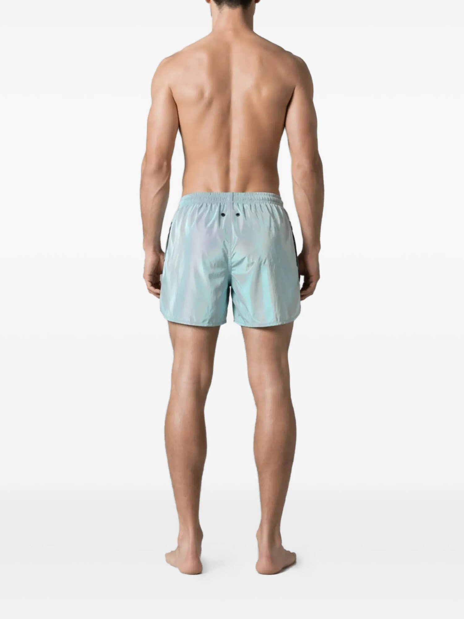 Шорты для плавания TRUE TRIBE Iridescent drawstring swim shorts, размер 52, blue — фото 1