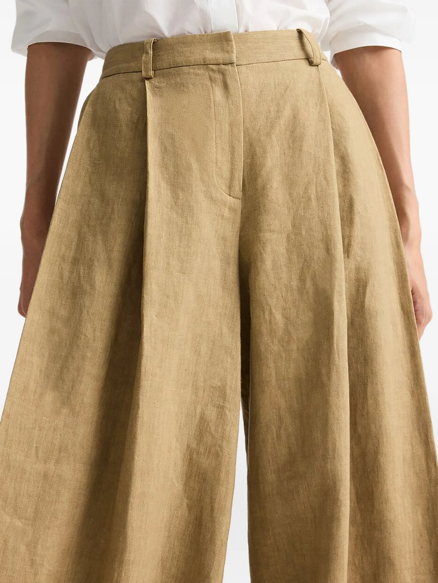 Брюки TWP Pleated palazzo pants, размер 0 — фото 1
