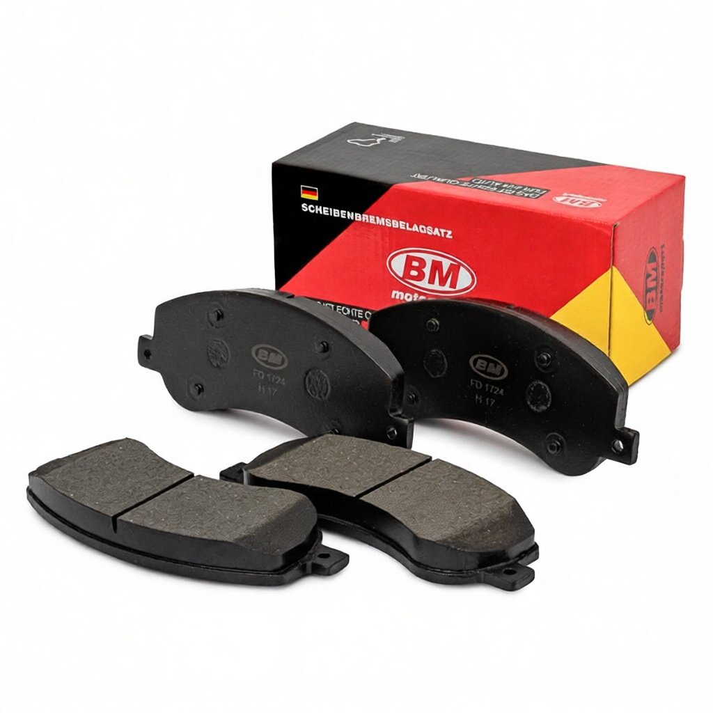 Колодки тормозные дисковые передние FD1724 BM-Motorsport арт. FD1724