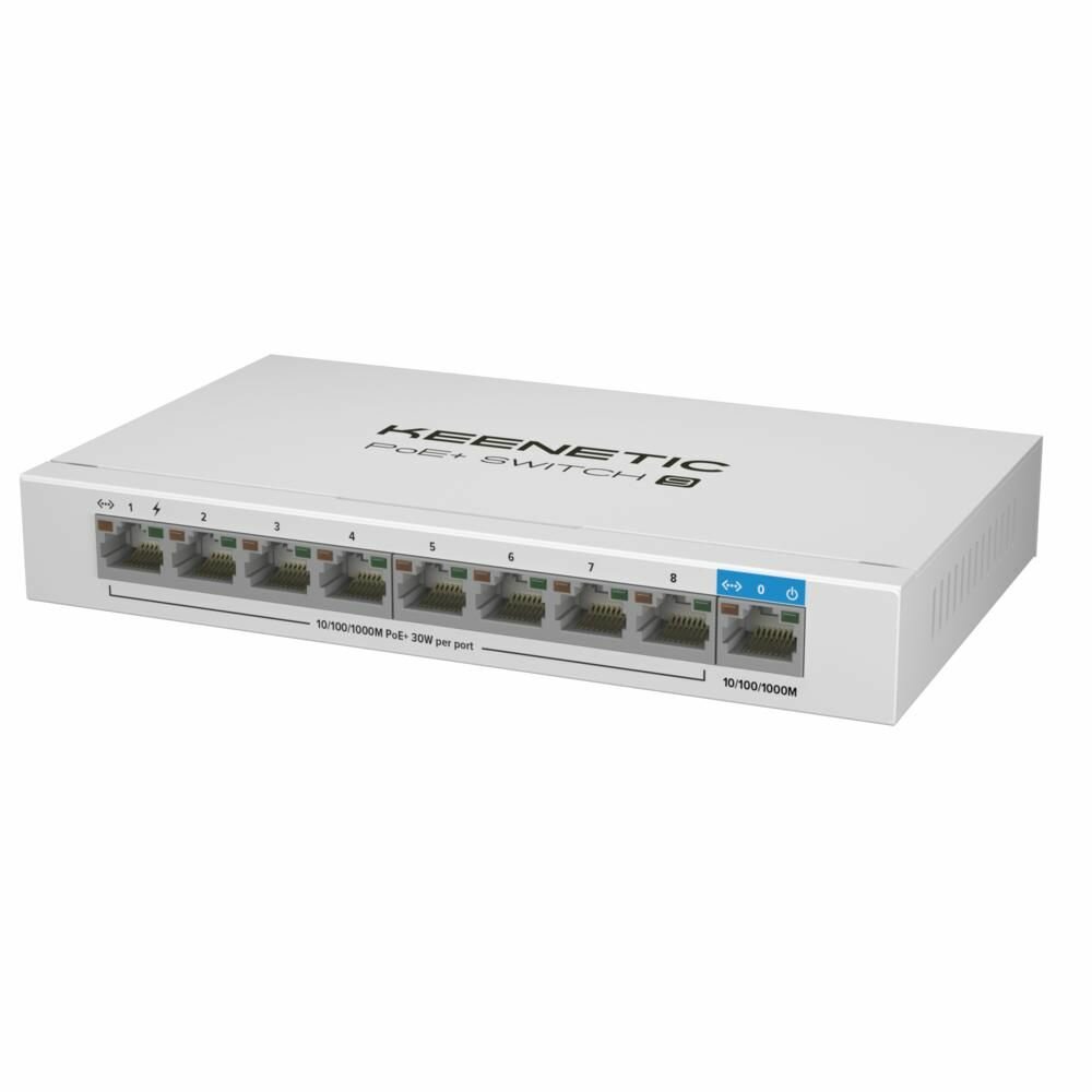 Коммутатор POE Keenetic PoE+ Switch 9 (KN-4710)