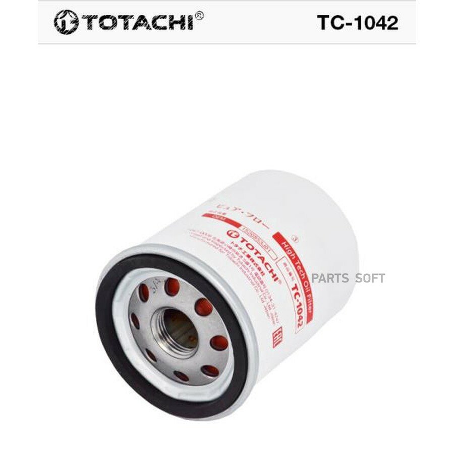 Фильтр масляный (накручивающийся элемент) TOTACHI TC-1042 | цена за 1 шт