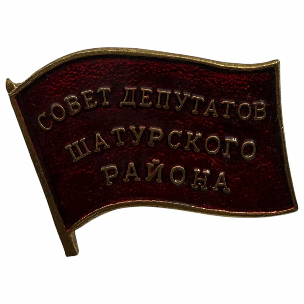 Знак "Депутат совета депутатов" (Шатурский район) Россия 2000-2010 гг.
