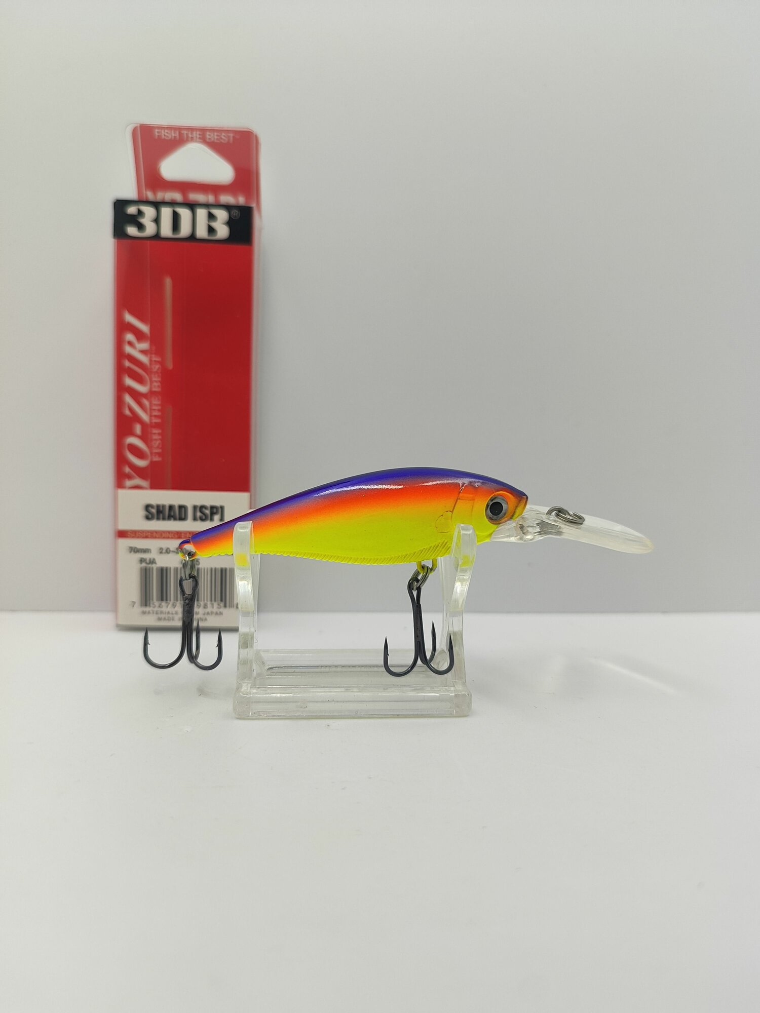 Воблер Ё-зури 3DB Shad SP Suspend, 70мм. 10гр.