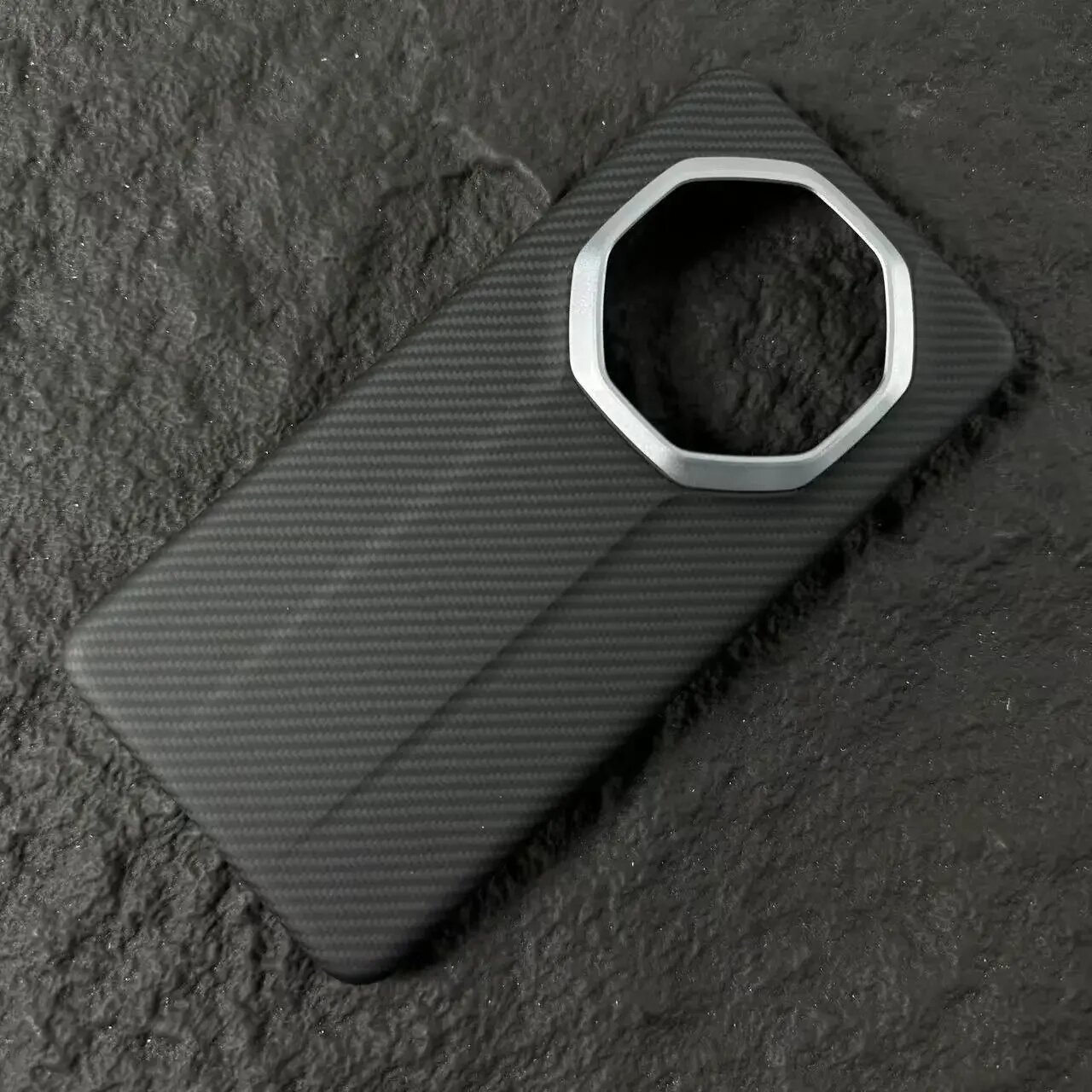 Чехол для HUAWEI Mate 70 RS, серый, 600D Silver Ring