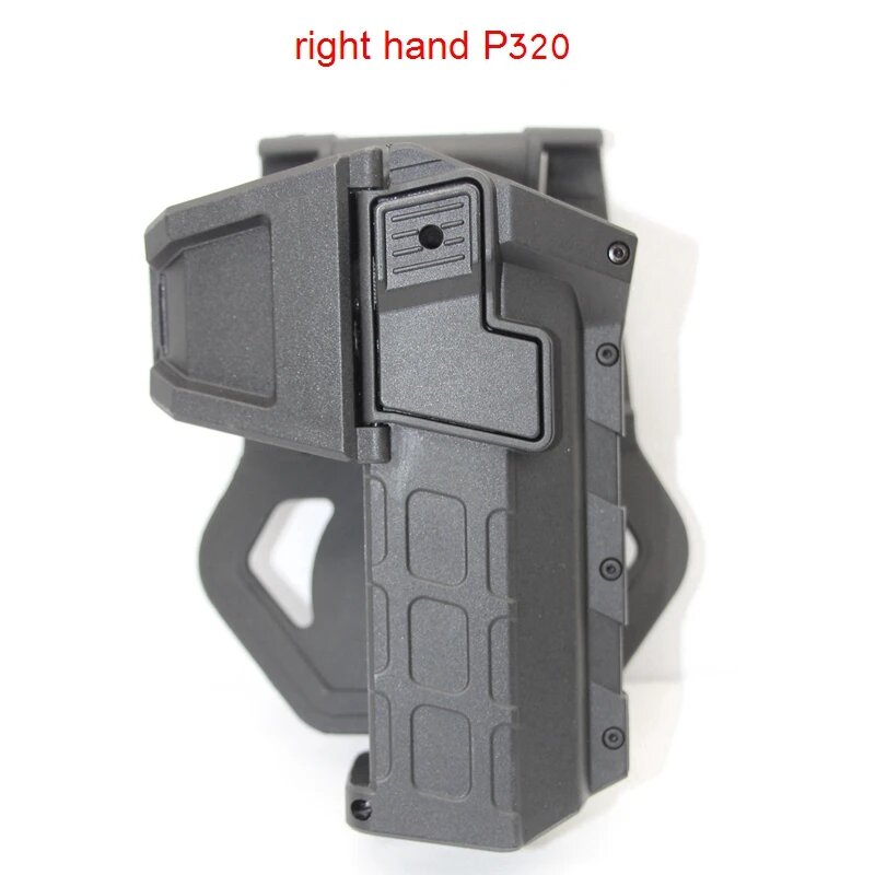 Тактическая кобура для SIG SAUER P320 черная/коричневая Серый, Black