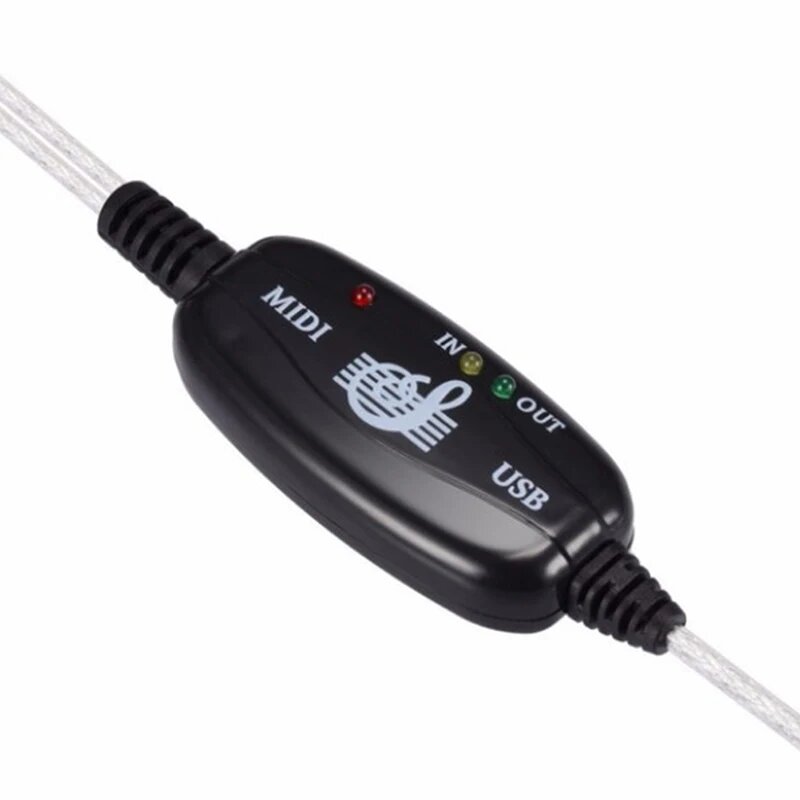 MIDI кабель-конвертер USB eelhoe для электронного органа