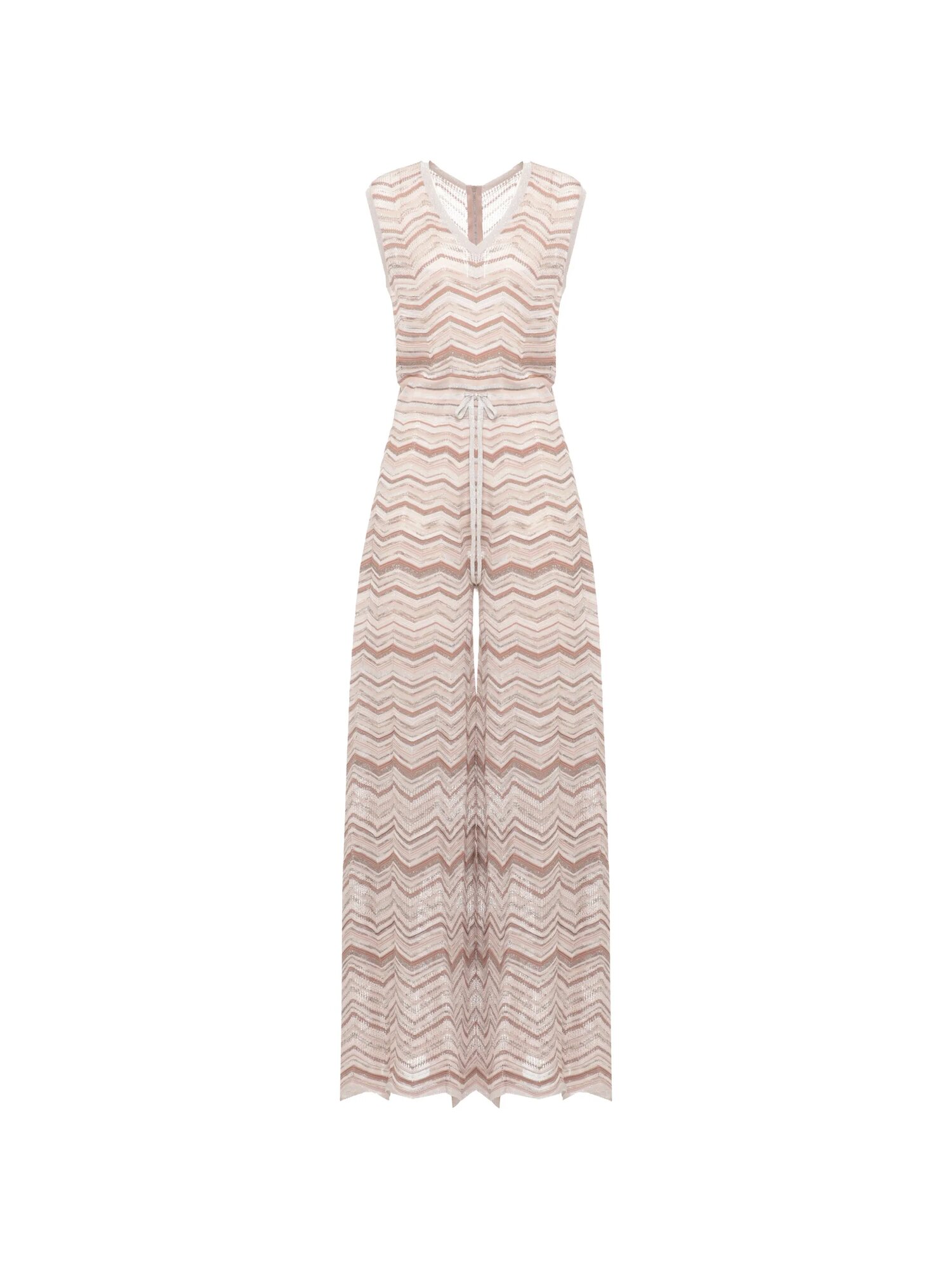 Комбинезон Chevron-knit sleeveless jumpsuit