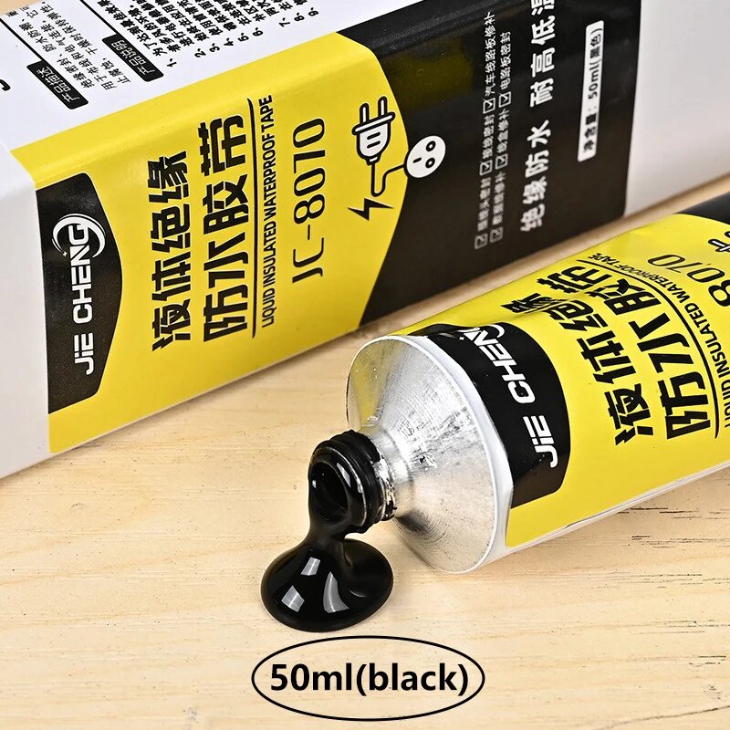 Жидкий изоляционный клей для проводов 50 мл Black-50ml