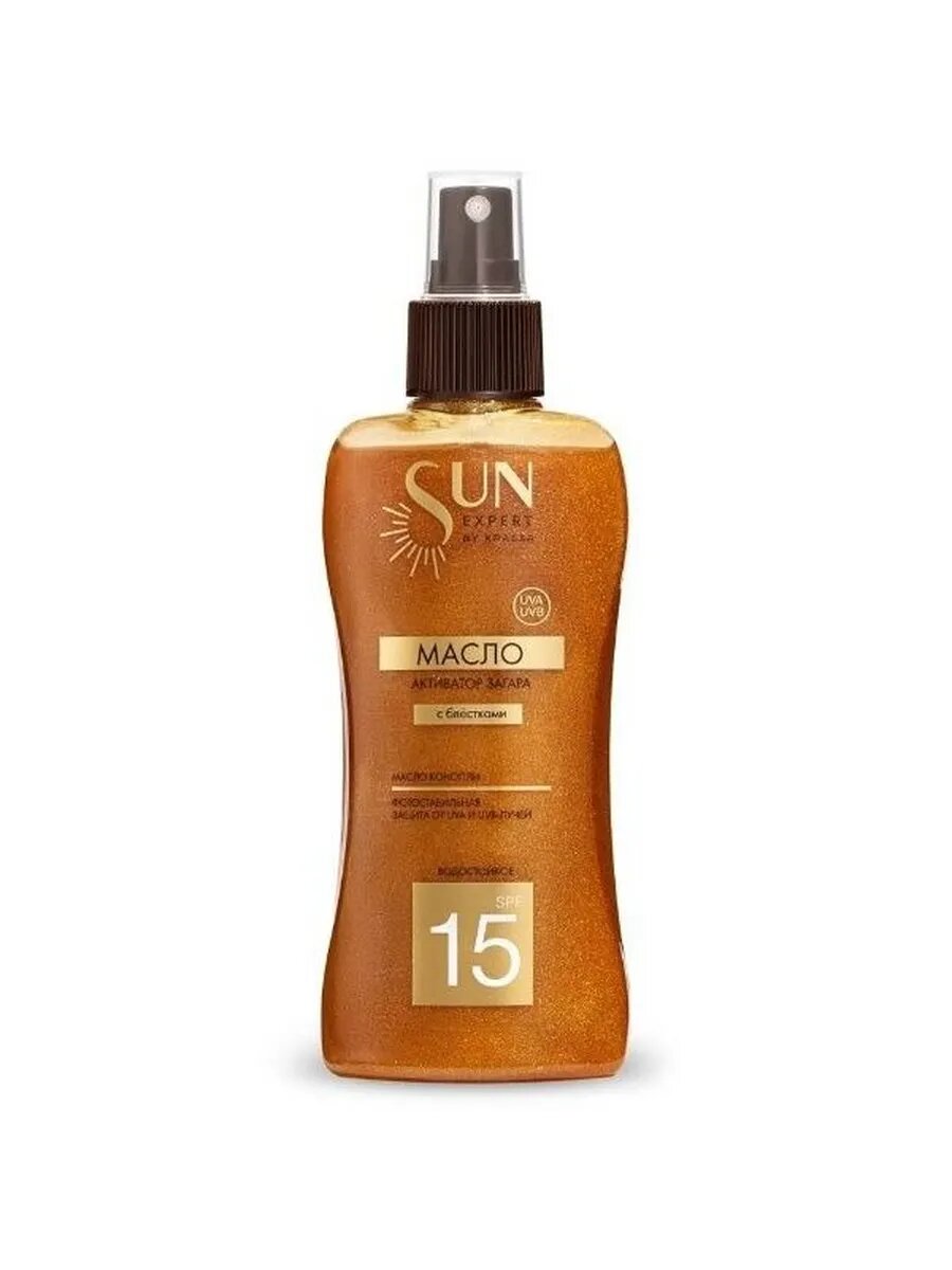 Масло-активатор загара Красса (Krassa) Sun Expert SPF15 с бл