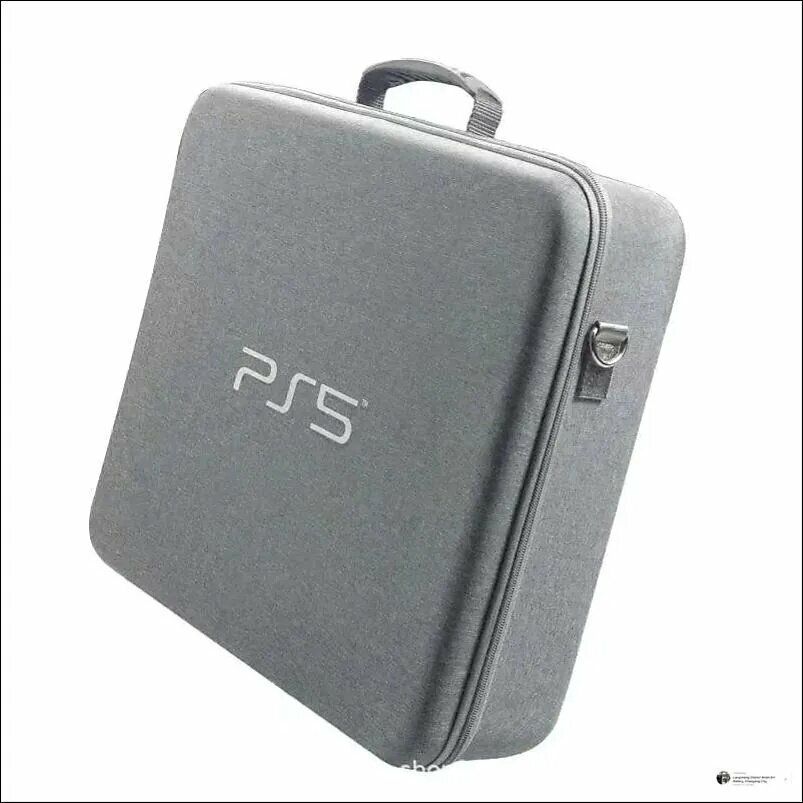 Сумка для хранения игровой консоли Ps5 (серая) (серия 2024)
