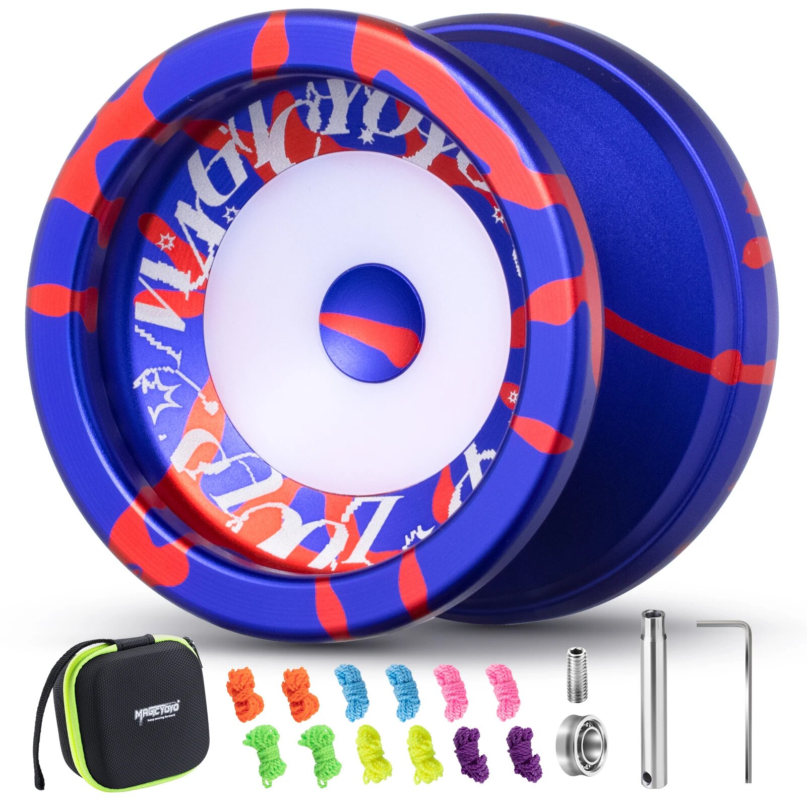 MAGICYOYO V6S LOCUS, синий/черно-красный