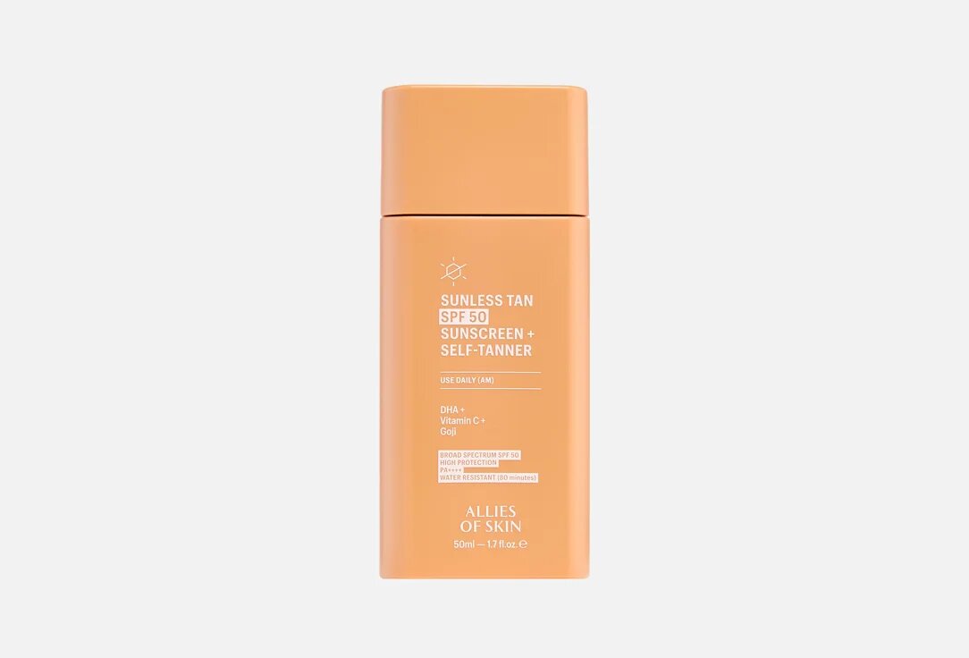 Allies of Skin Sunscreen Автозагар для лица SPF 50 50 мл