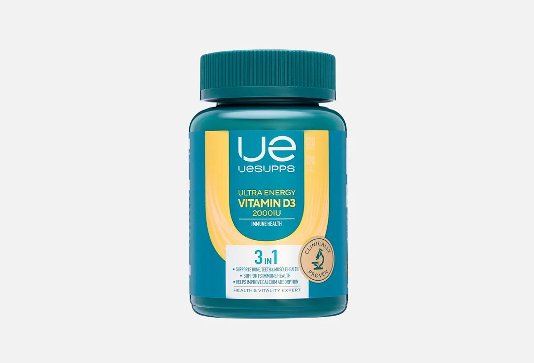 Uesupps 2000 МЕ в капсулах Витамин D3 120 шт