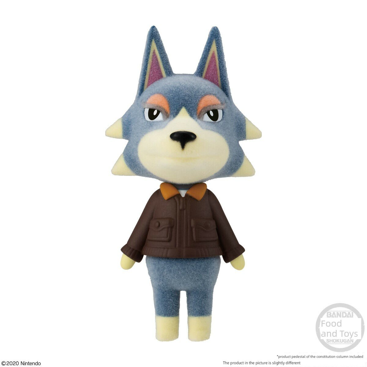 Бандай Фигурка-плюш Animal Crossing, 5 см высотой, персонаж Робо, Японская версия, новая коллекционная игрушка