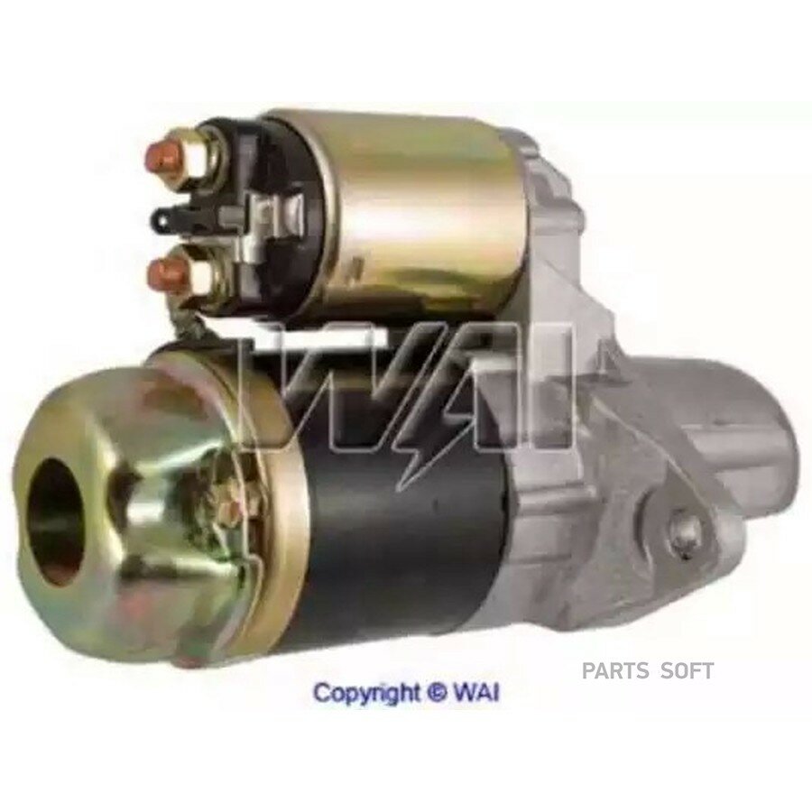 Стартер (новый) Saab 9-2X 2.0L 2.5L w/ MT(2008-03) Subaru Forester 2.5L w/ MT(2007-04) Subaru I от официального дистрибьютора, WAI, артикул 17881N