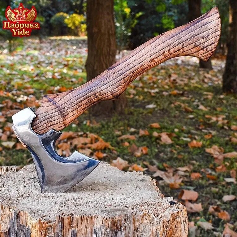 Полированная поверхность Viking tomahawk для уличной рубки и рубки дров