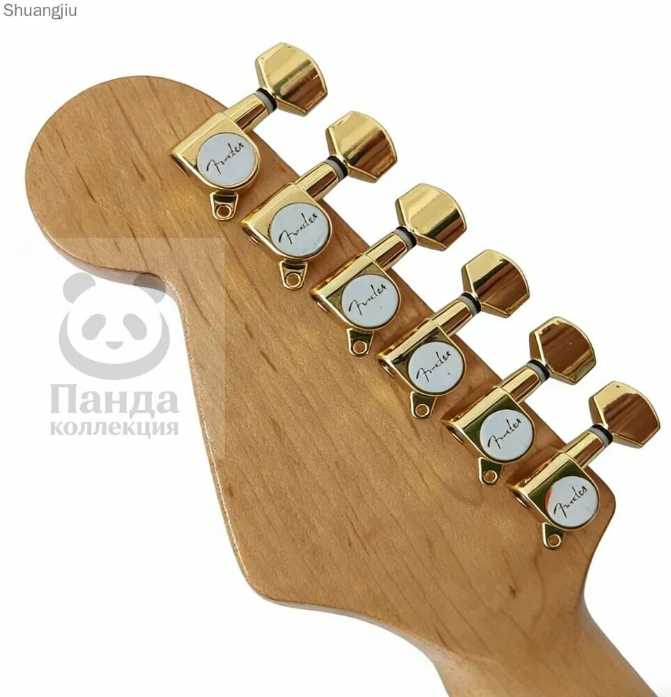 Гитарные тюнеры Fender Machine Heads 6R С полностью закрытой ручкой, колки для настройки гитарных партий Stratocaster Telecaster
