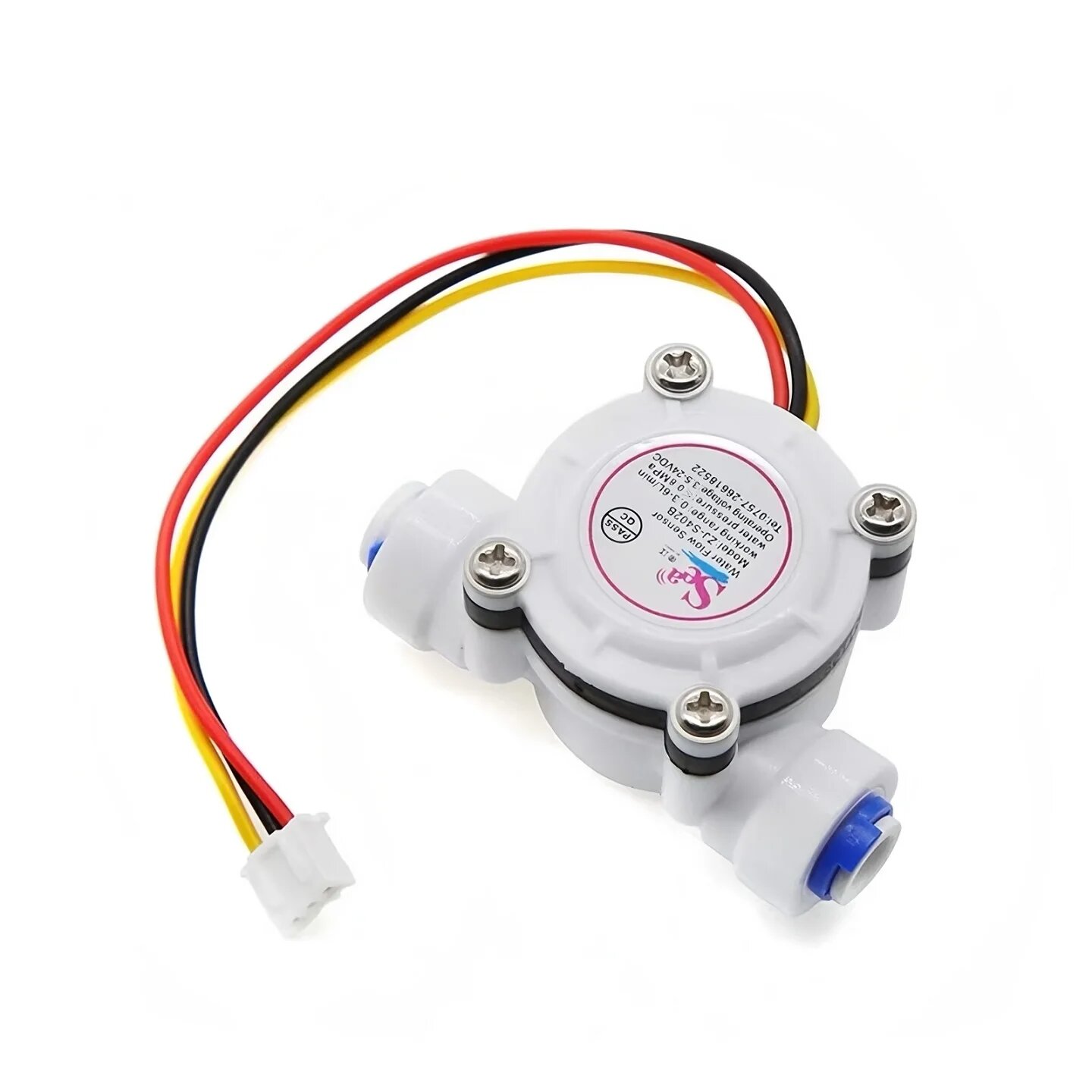 HaiHuiLai Пластиковый датчик расхода воды YF-S402B