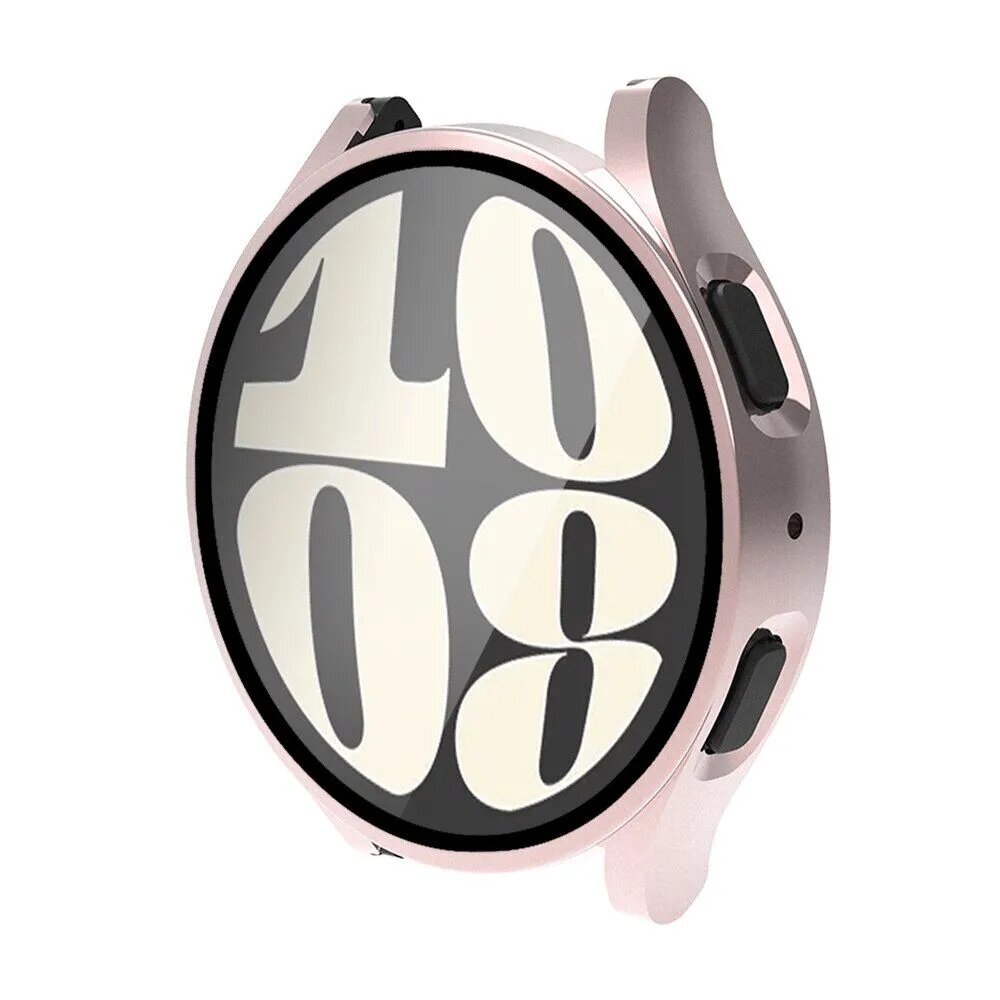 Корпус часов для Samsung Galaxy Watch 6 40 мм Защитная пленка экрана ПК Универсальный бампер для Samsung Galaxy Watch 6 44 мм крышка