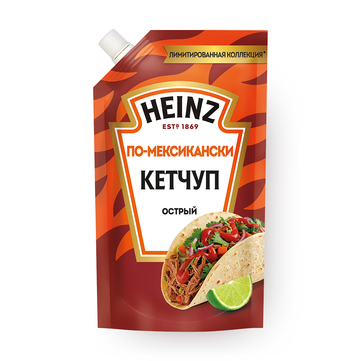 Кетчуп Heinz "По-мексикански", острый, 320 граммов, 1 упаковка