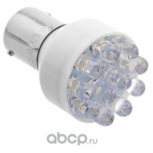 Лампа а 12-21, 12 диодов светодиодная s25 ba15s (стоп, габар) 12t25-w12led Маяк 12T25W12LED