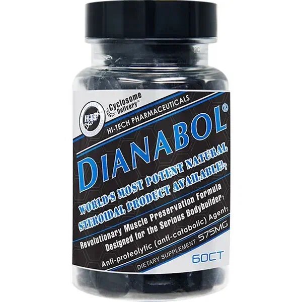 Hi-Tech Pharmaceuticals Dianabol, 60 капсул из США