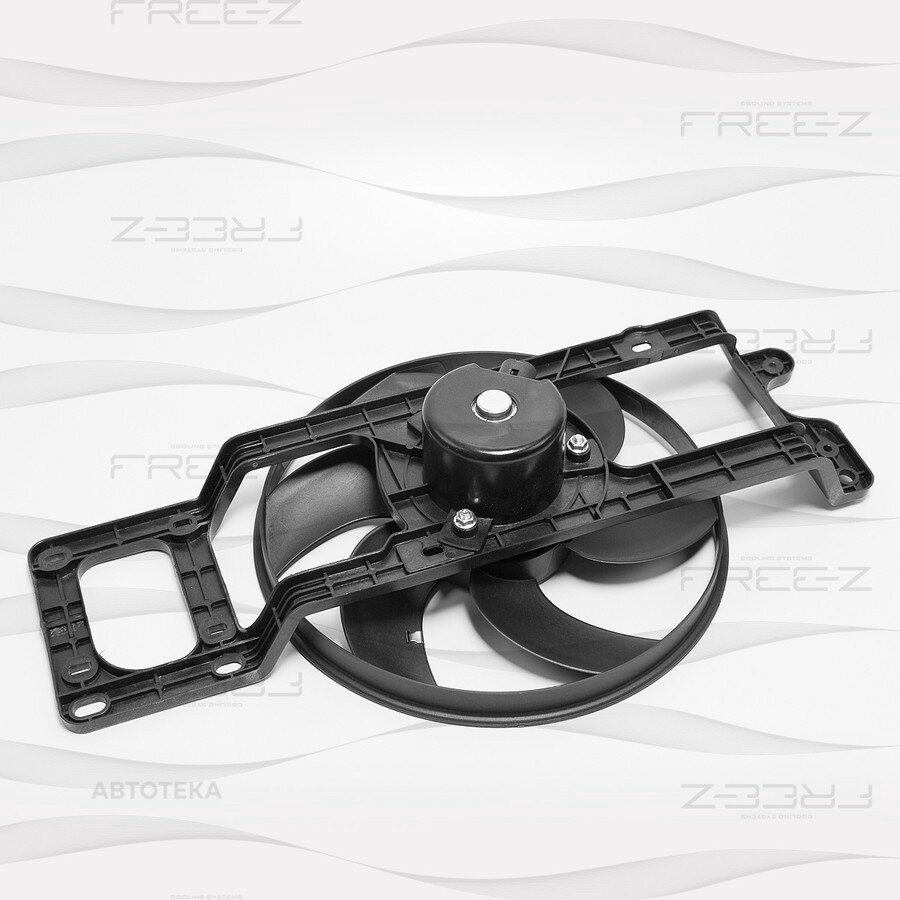 Вентилятор радиатора FREE-Z KM0144 RENAULT Clio/Kangoo/Logan/Megane/Symbol 97->/ NISSAN Kubistar 03->