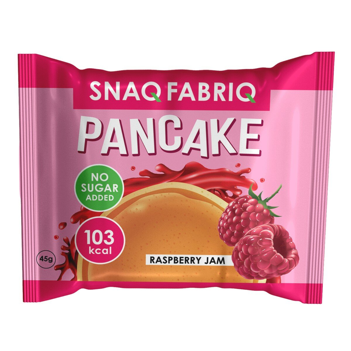 Панкейк Snaq Fabriq "Малиновый джем", 10шт х 45г
