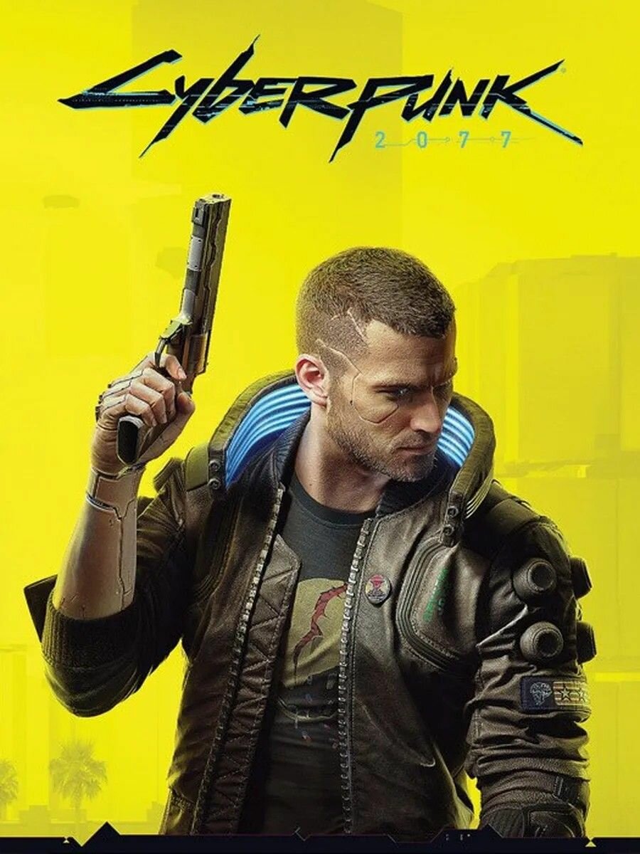 Постер для интерьера на стену (40х50 см). Игра Cyberpunk 2077 (Киберпанк 2077)