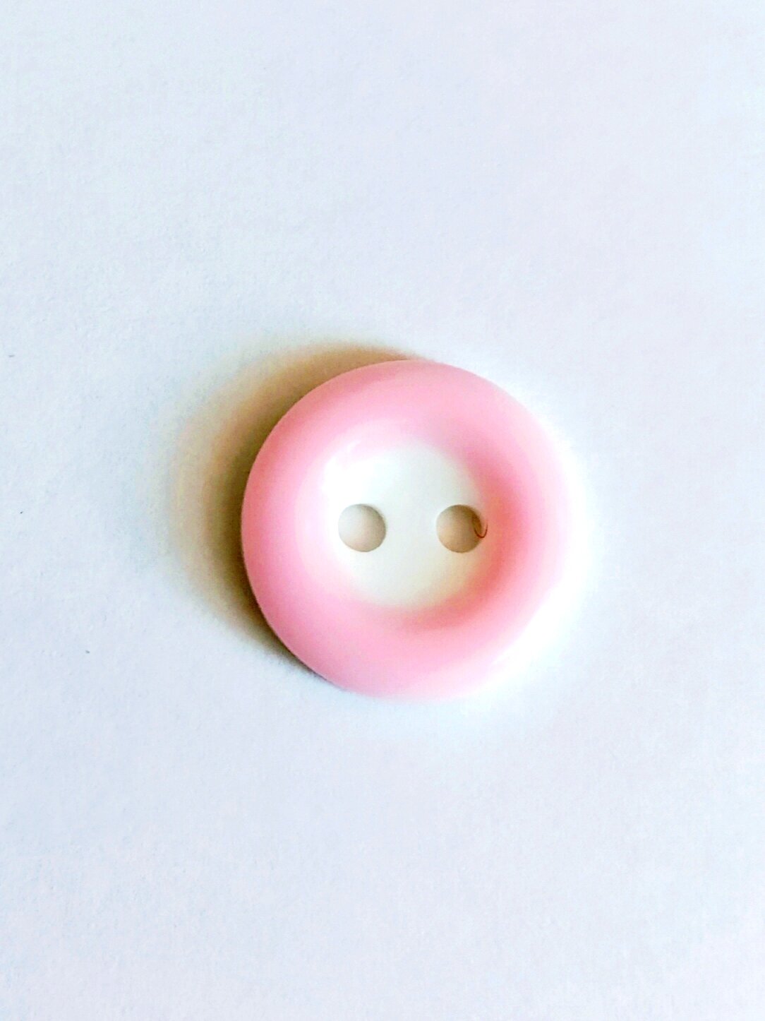 Набор пуговиц, пластик, с белой серединкой, диаметр 11 мм, 2 отверстия, 10шт
