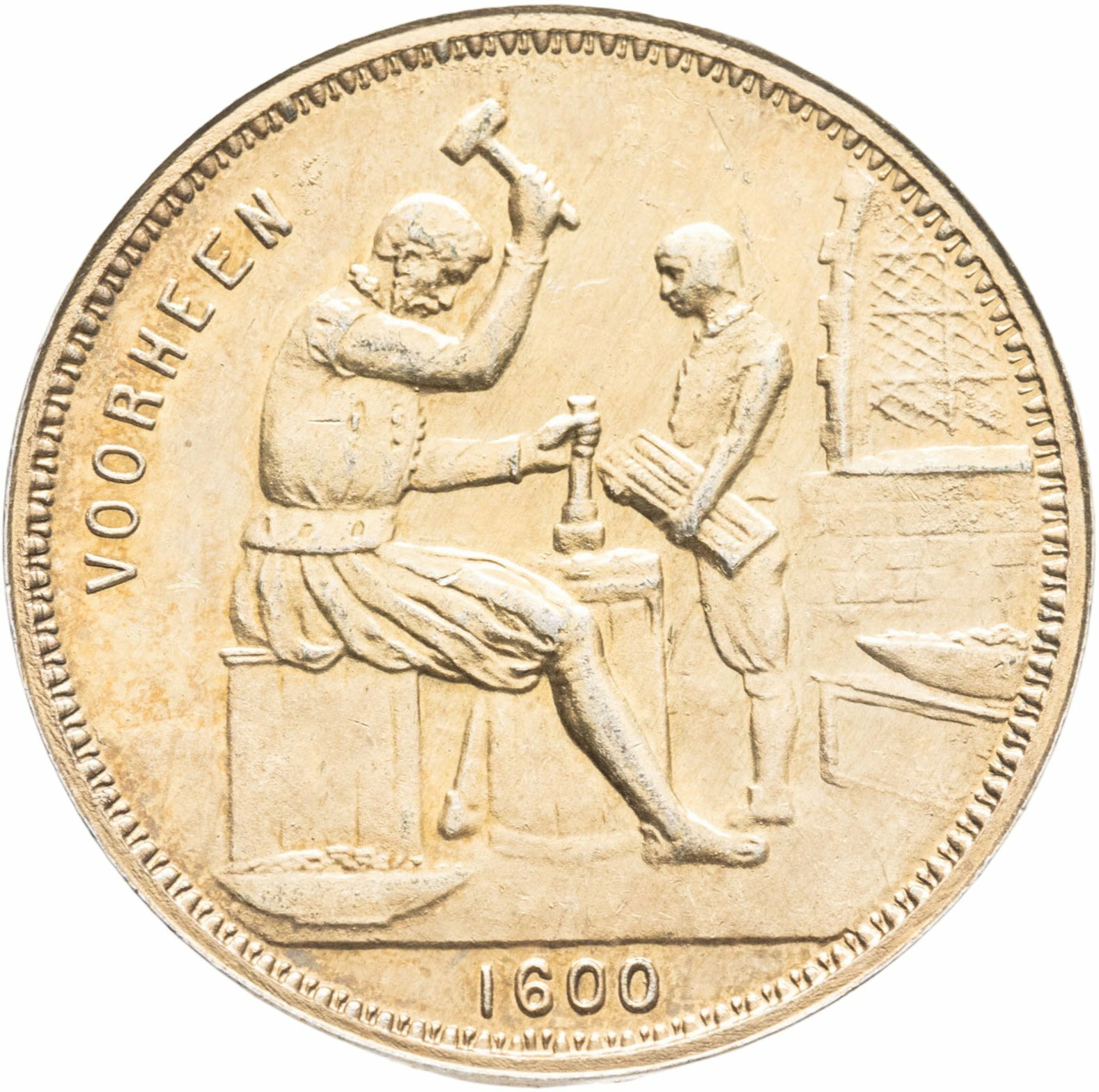 Бельгия ярмарочная медаль "Выставка" 1935