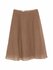 Юбка BRUNELLO CUCINELLI Sheer panelled skirt, размер 40, brown
