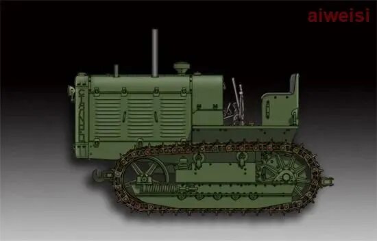 Trumpeter 07112 1/72 Российский трактор S-65-с кабиной пилота
