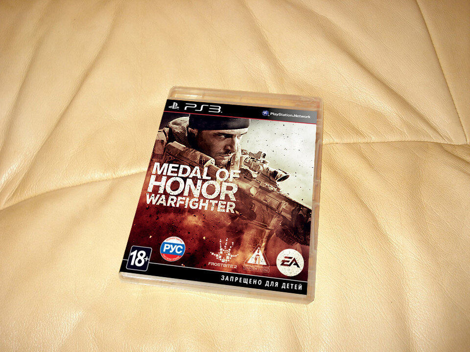 "Medal of Honor Warfighter" (Полностью на Русском) - Лицензионный Диск для Playstation-3 (18+)