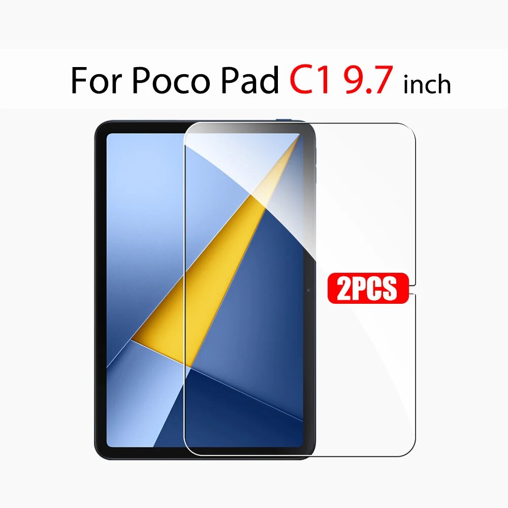 Защитная пленка из закаленного стекла для Xiaomi Poco Pad C1 9.7 2026 MARTIN STELLA 2 шт.