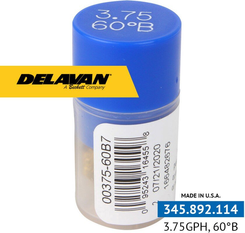 Топливная форсунка Delavan 3.75GPH, 60B (7) 00375-60B7