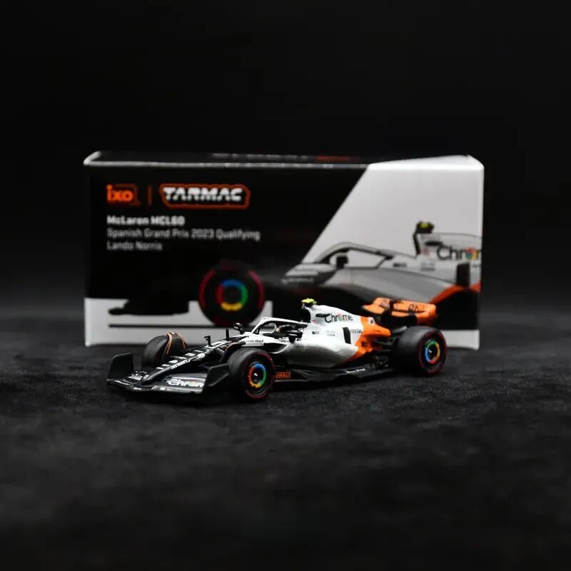 Tarmac works 1:64 F1 McLaren MCL60 Spanish Grand Prix 2023 Qualifying Коллекционная машинка