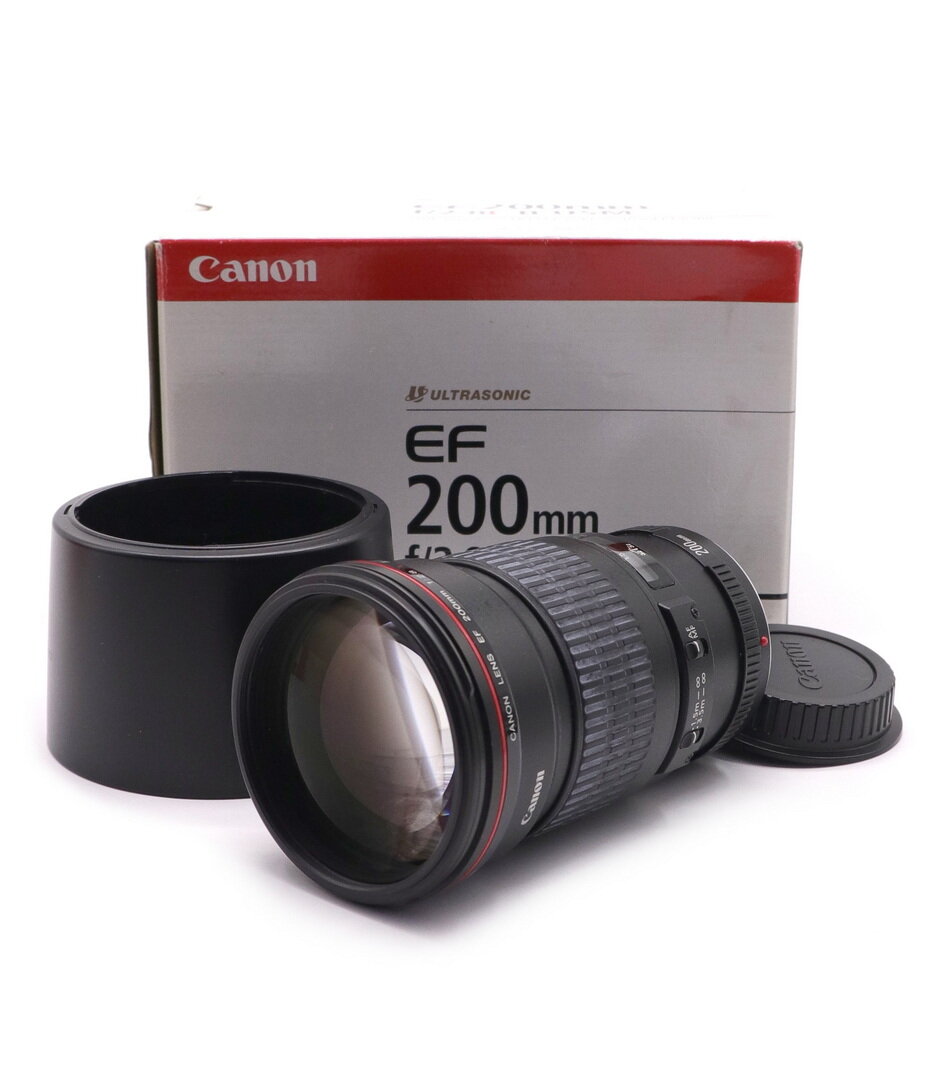 Объектив Canon EF 200mm f/2.8L II USM в упаковке