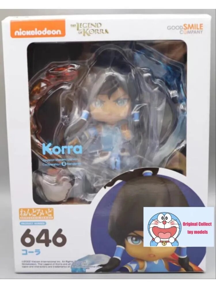 Цзинъянь-GOOD SMILE Korra 646 10cm Коллекция Кукольных Игрушек