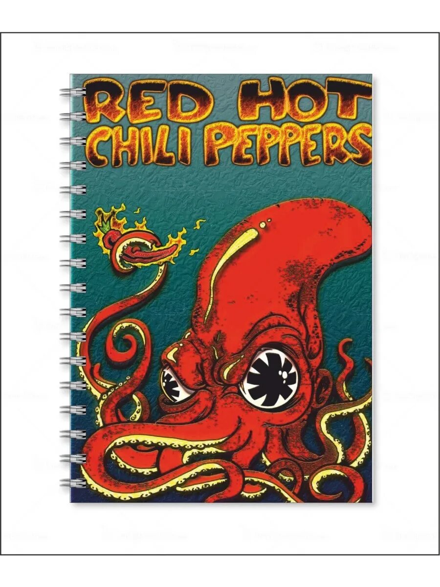 Тетрадь Red Hot Chili Peppers